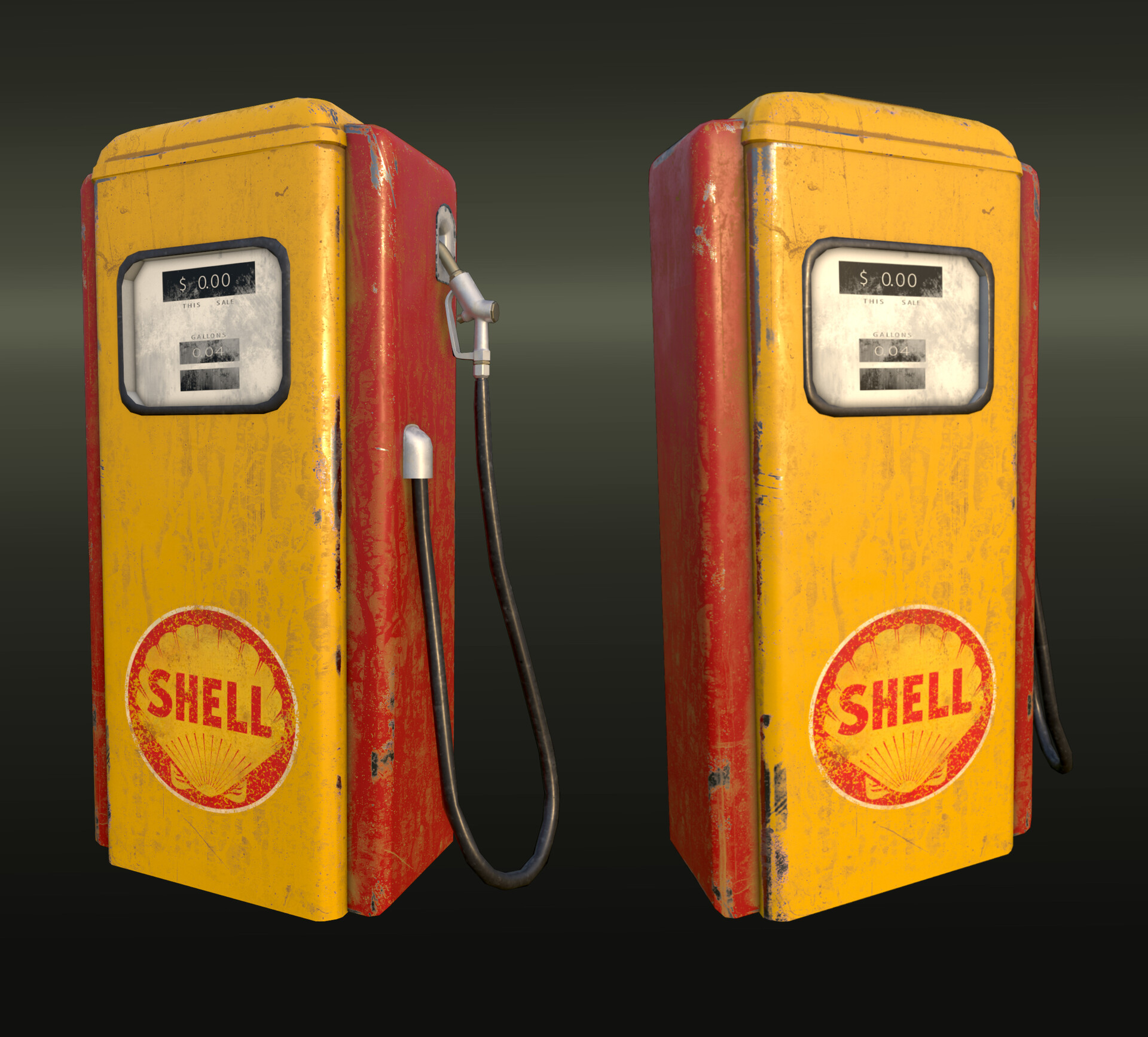 ArtStation - Shell gasoline