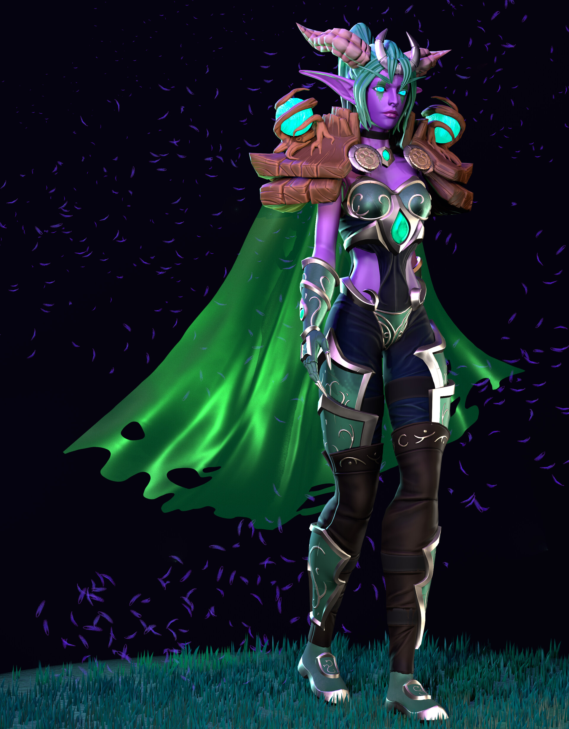 siyeon - PortFolio #2_World of Warcraft Ysera