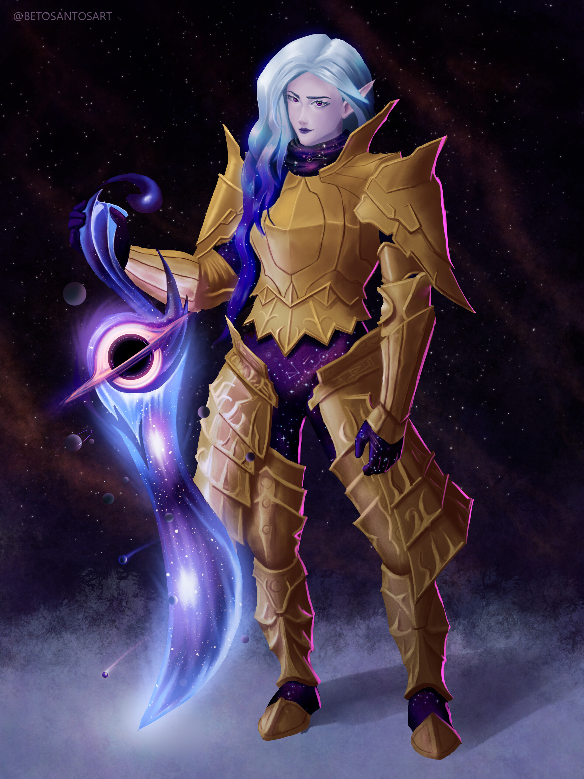 ArtStation - Cosmic Warrior