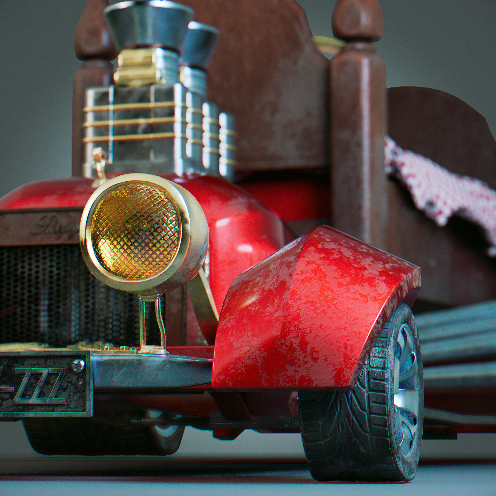 Eric Delacour - The Bunk Bed car project