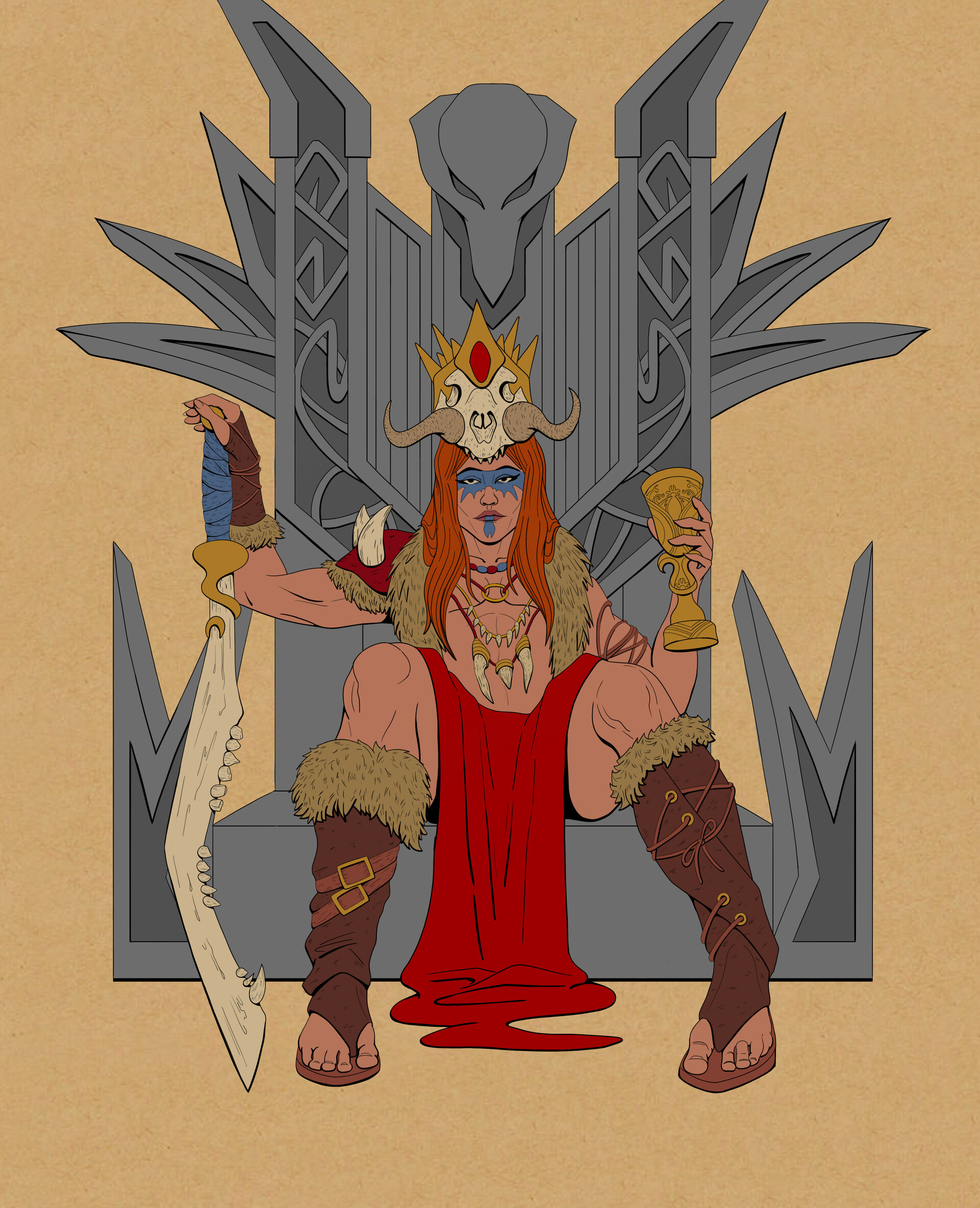 ArtStation - Throne Queen