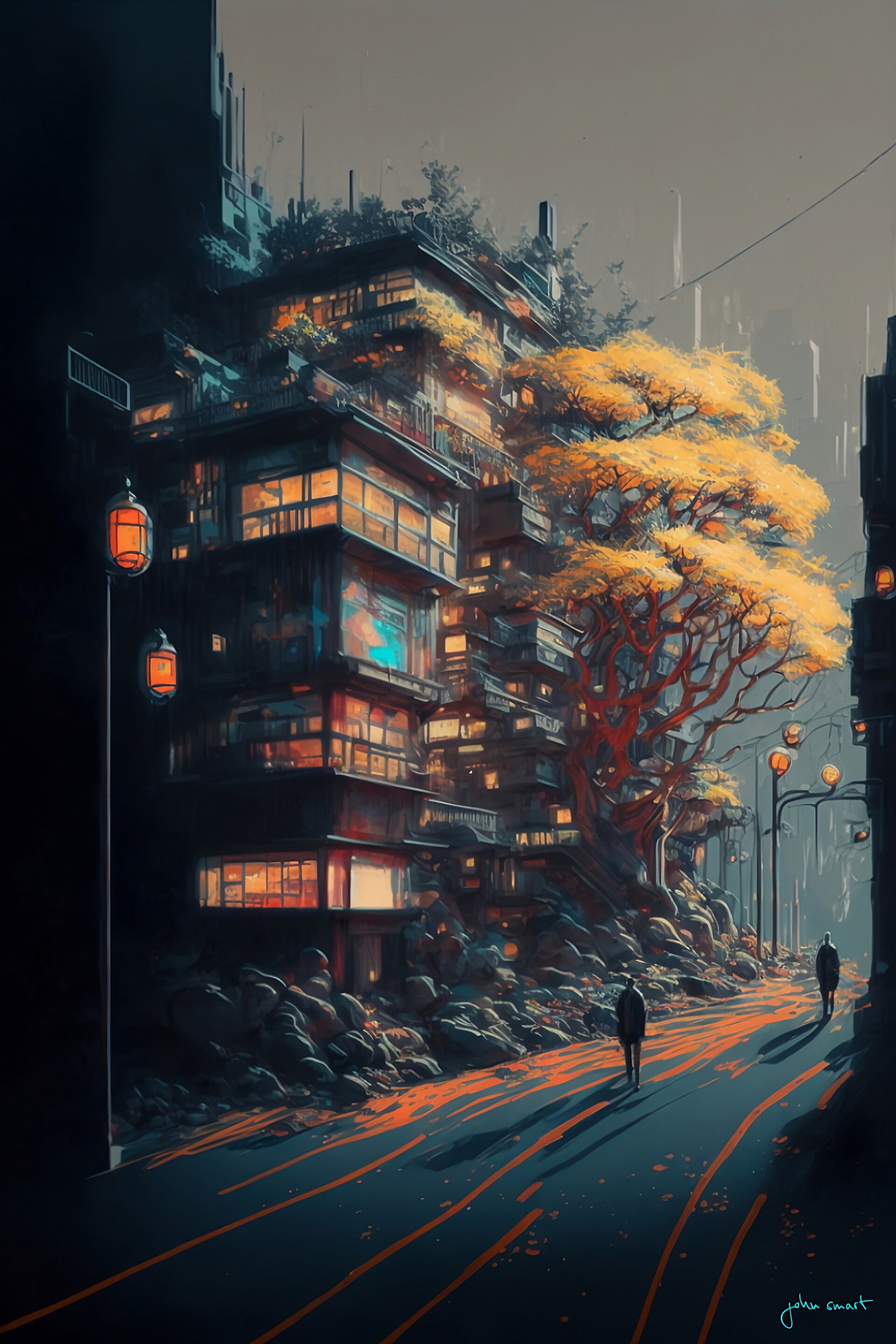 ArtStation - one of a hundred millions, john smart, midjourney_ai 2022