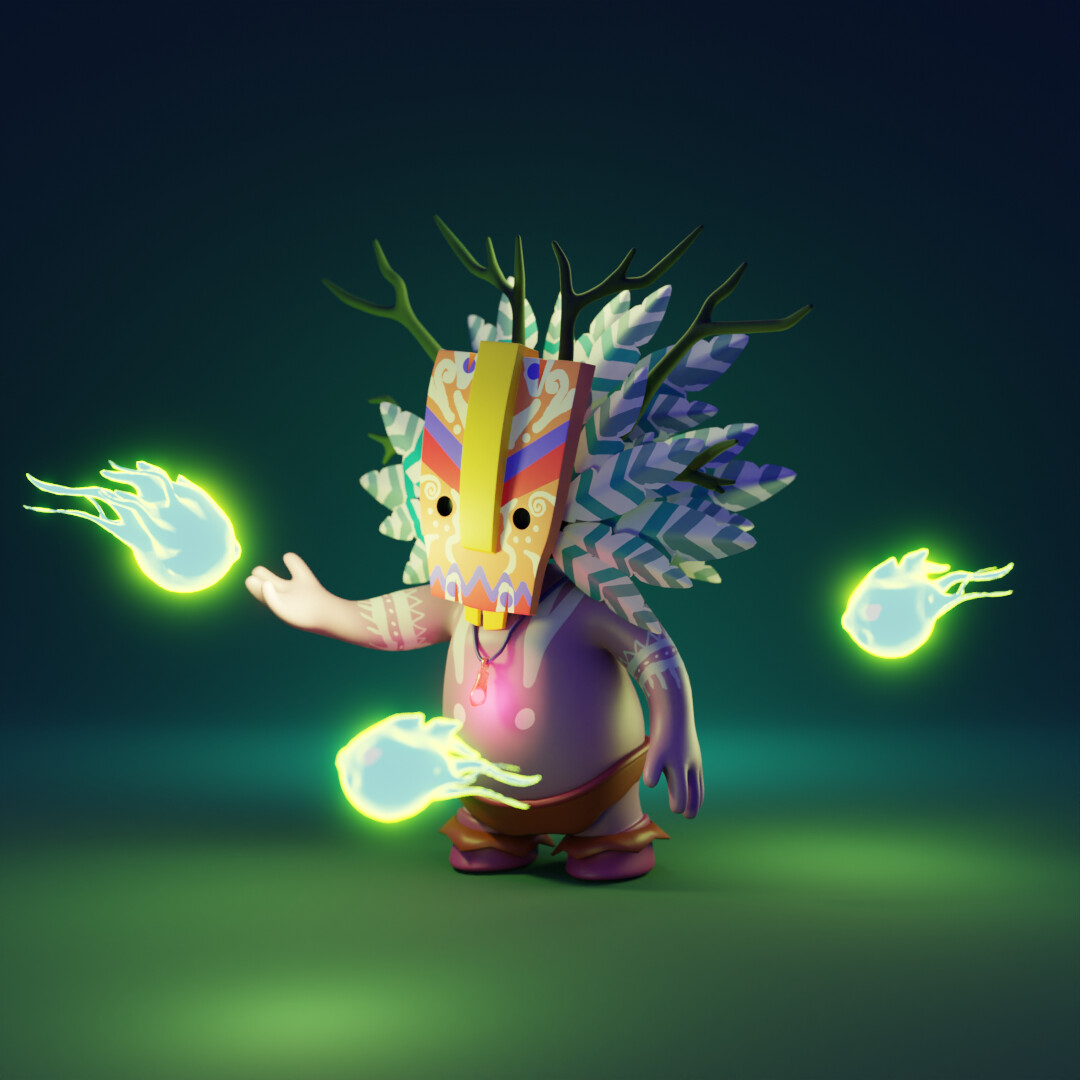 HyRuS - Tiki Shaman (Polygon Runway Tutorial)