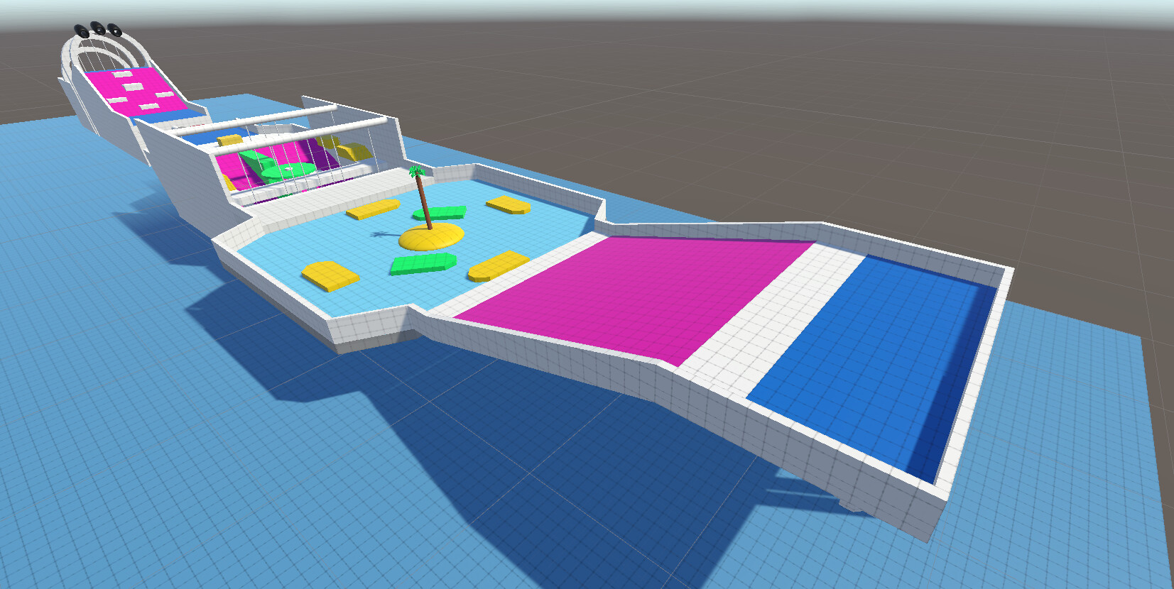 ArtStation - Case Study 04 (Fall guys level_01)