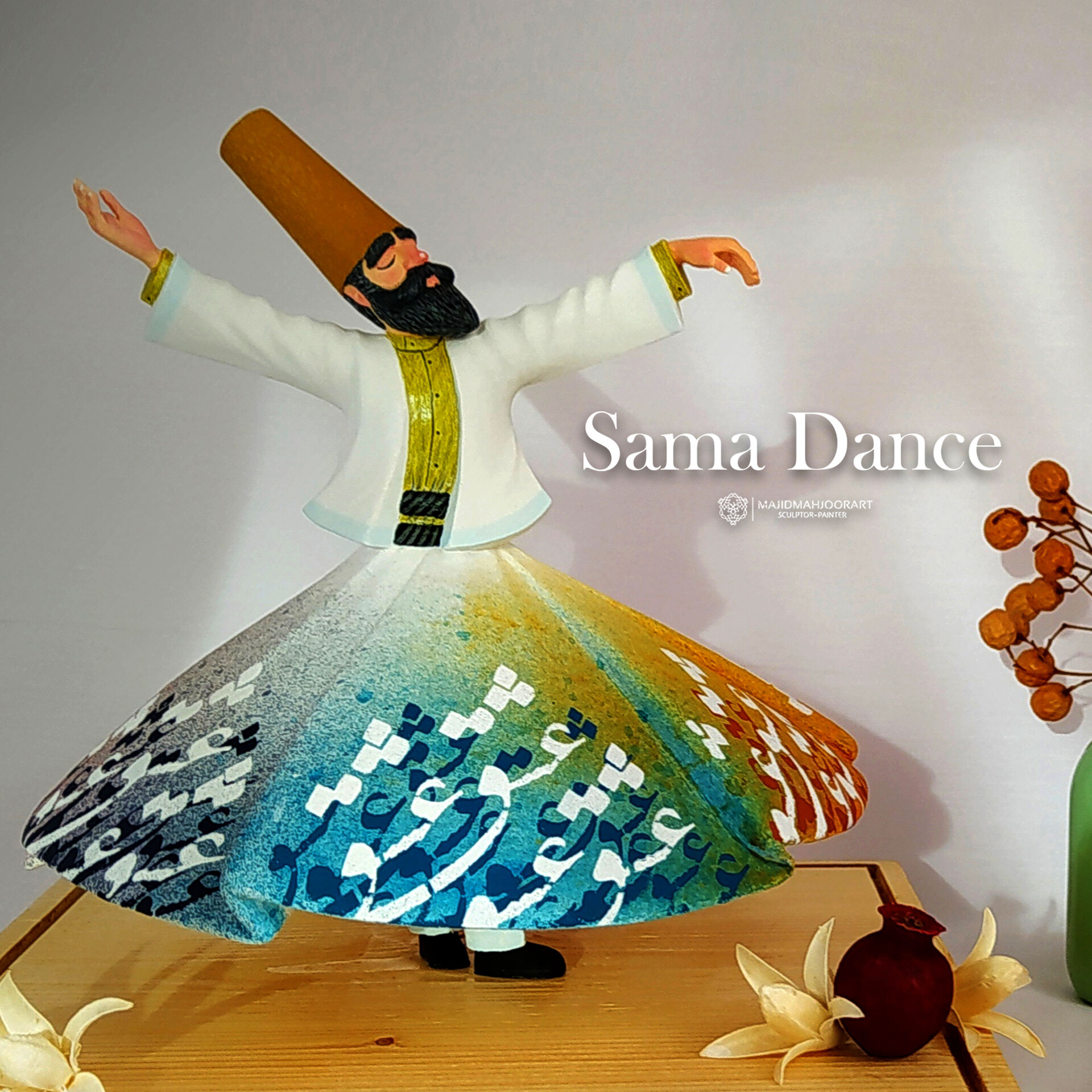 ArtStation - Handmade statue of Sama dance / workflow