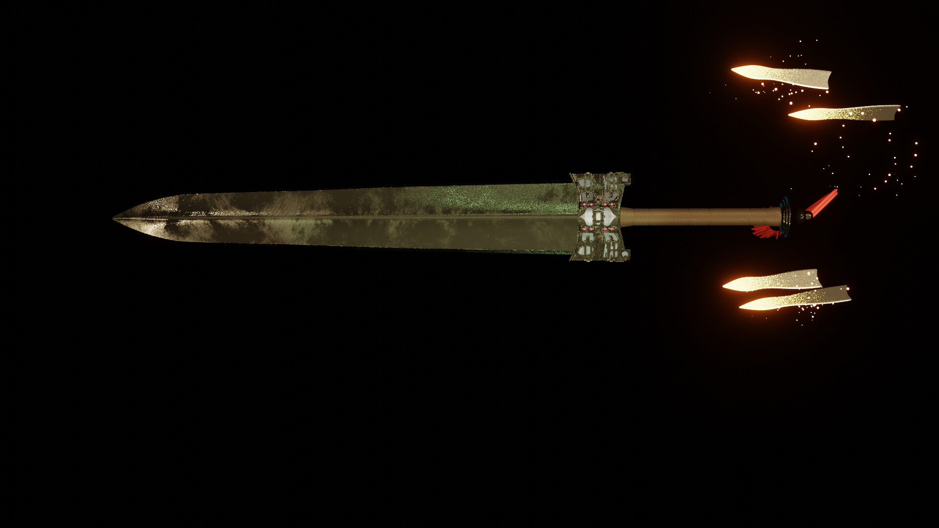 ArtStation - Chines sword with animation