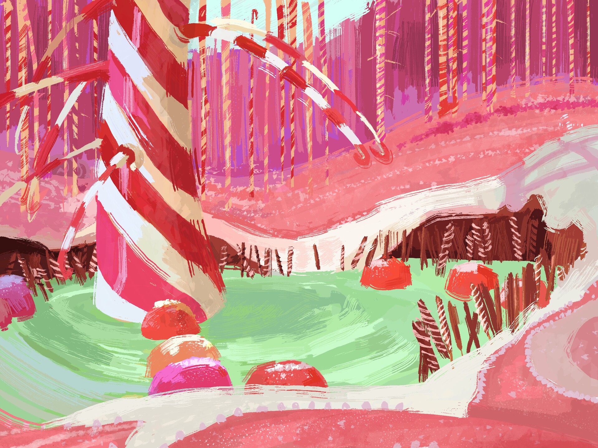 Wreck It Ralph Wallpaper Sugar Rush