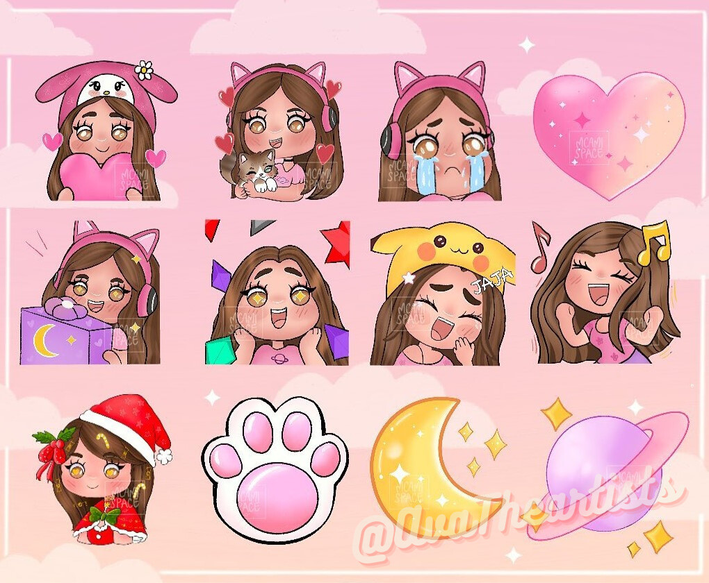 ArtStation - Twitch Emotes