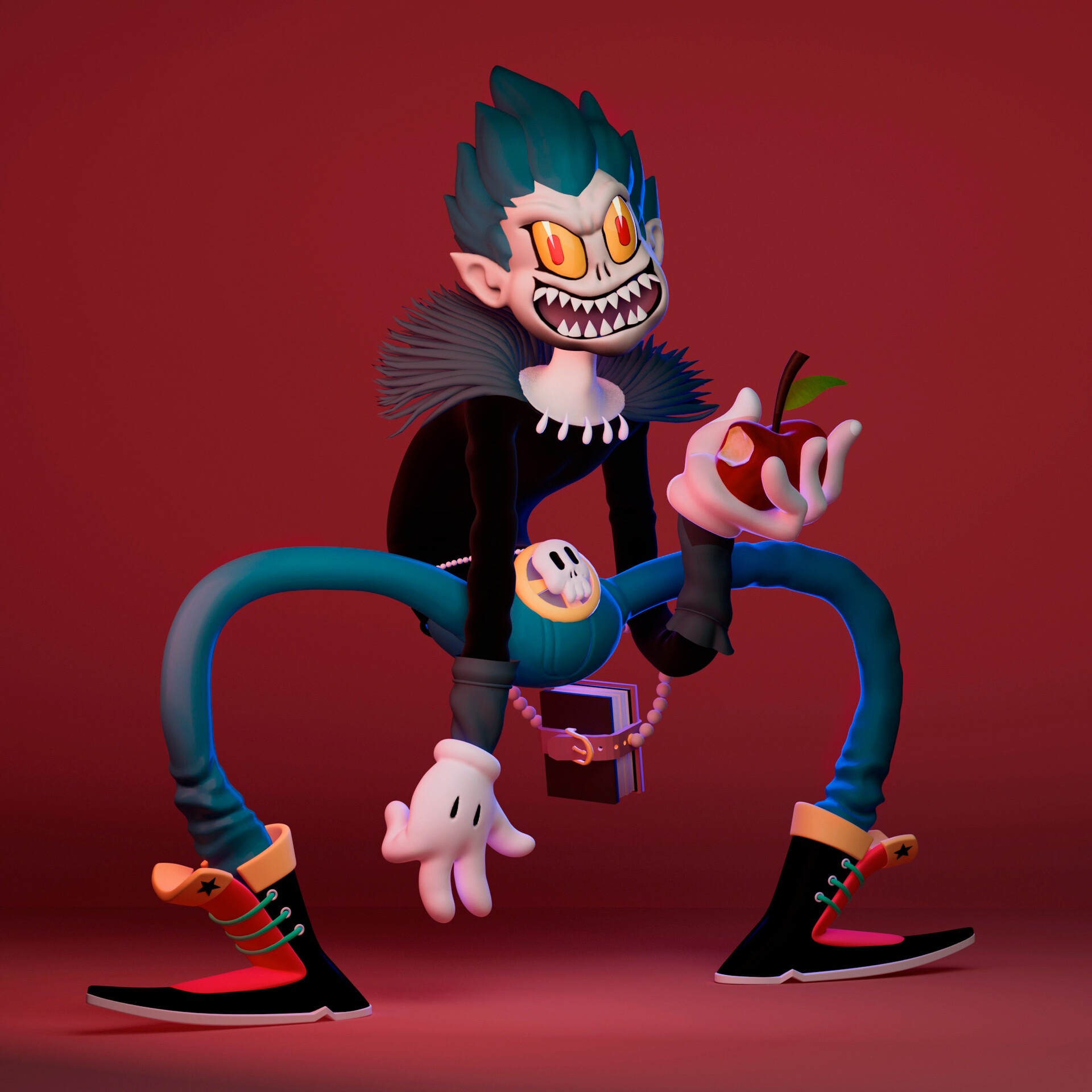 ArtStation - Ryuk cuphead style