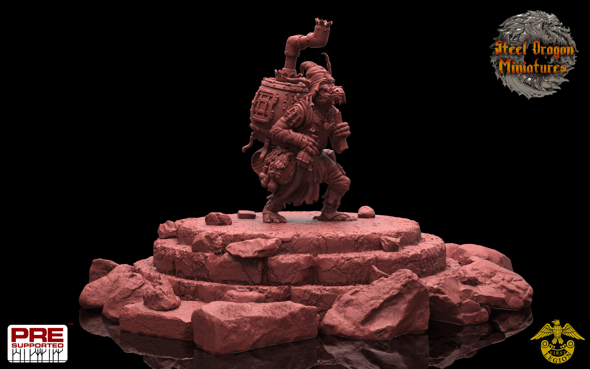 ArtStation - KOBOLD ALCHEMIST - Miniature 3D models