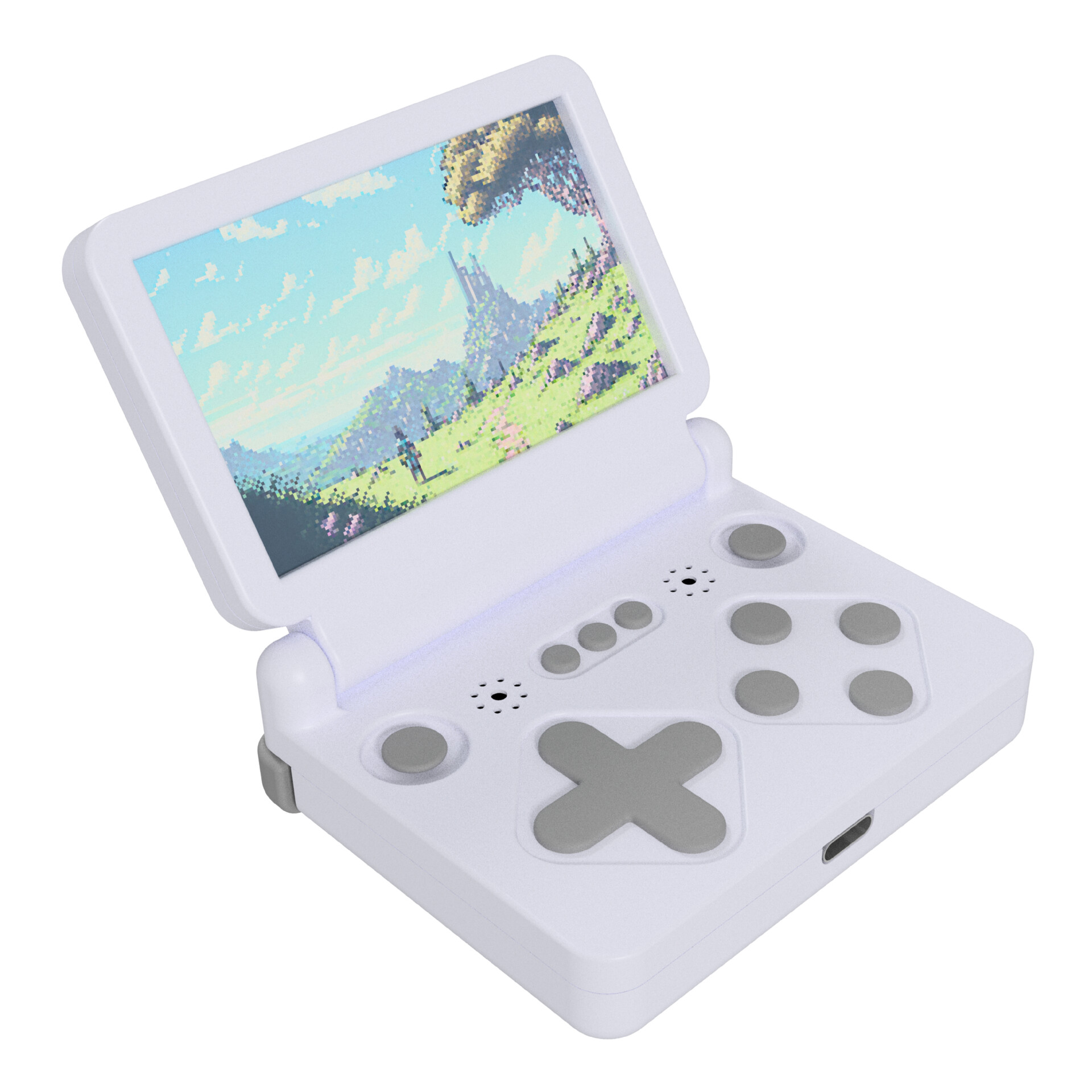 ArtStation - Gameboy Advanced SPX2