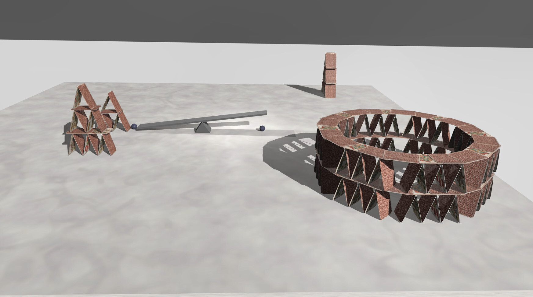 ArtStation - card towers videos