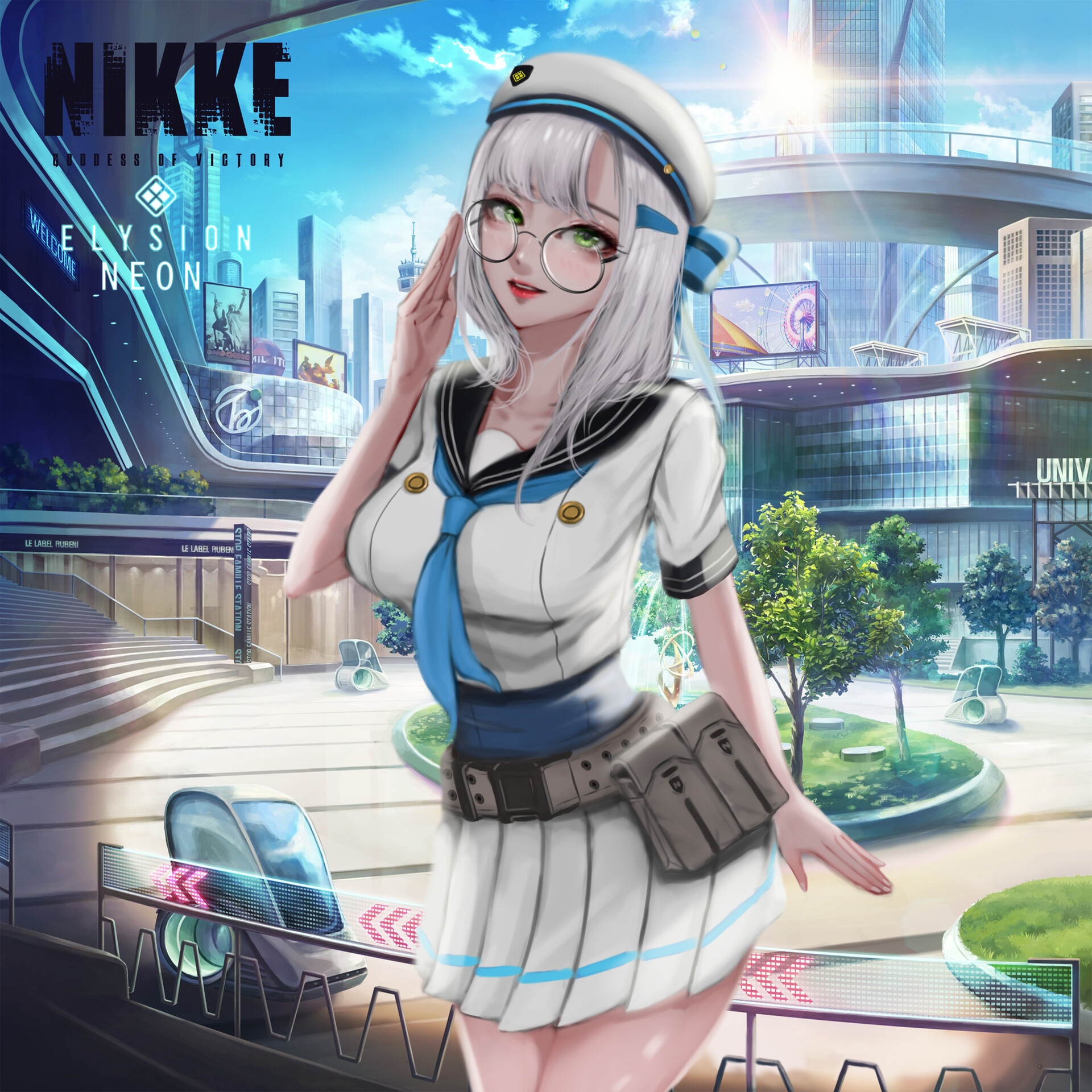 Artstation Fan Art Nikke Neon