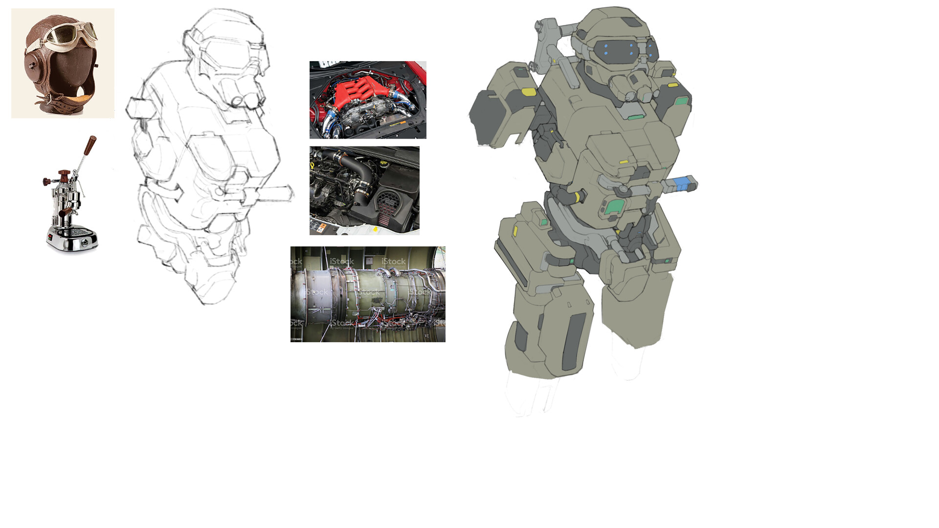 ArtStation - sci-fi ROBOT