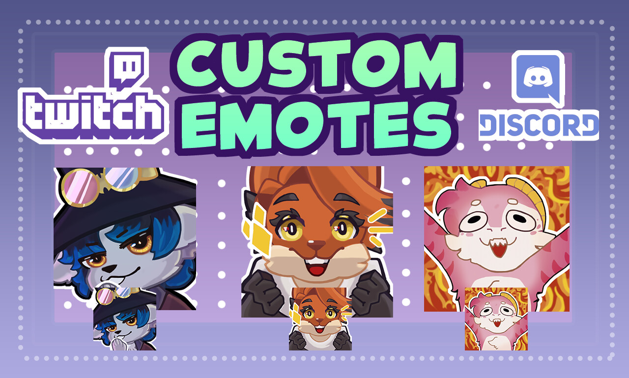 ArtStation - furry emotes