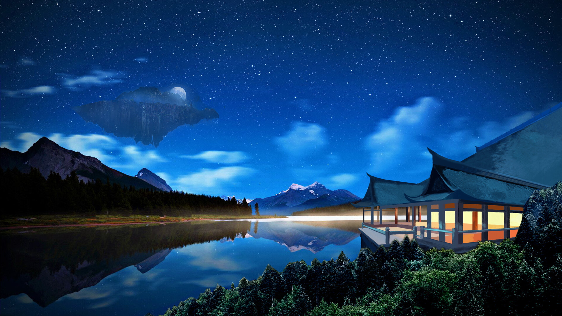 ArtStation - Japanese Fantasy - Matte Painting
