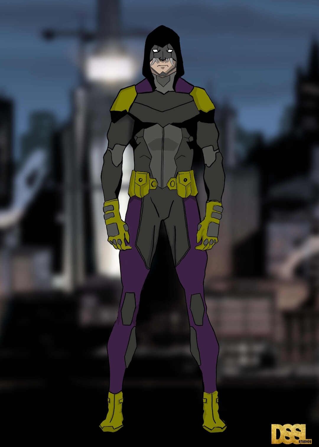 ArtStation - DC animation movie style black jacket