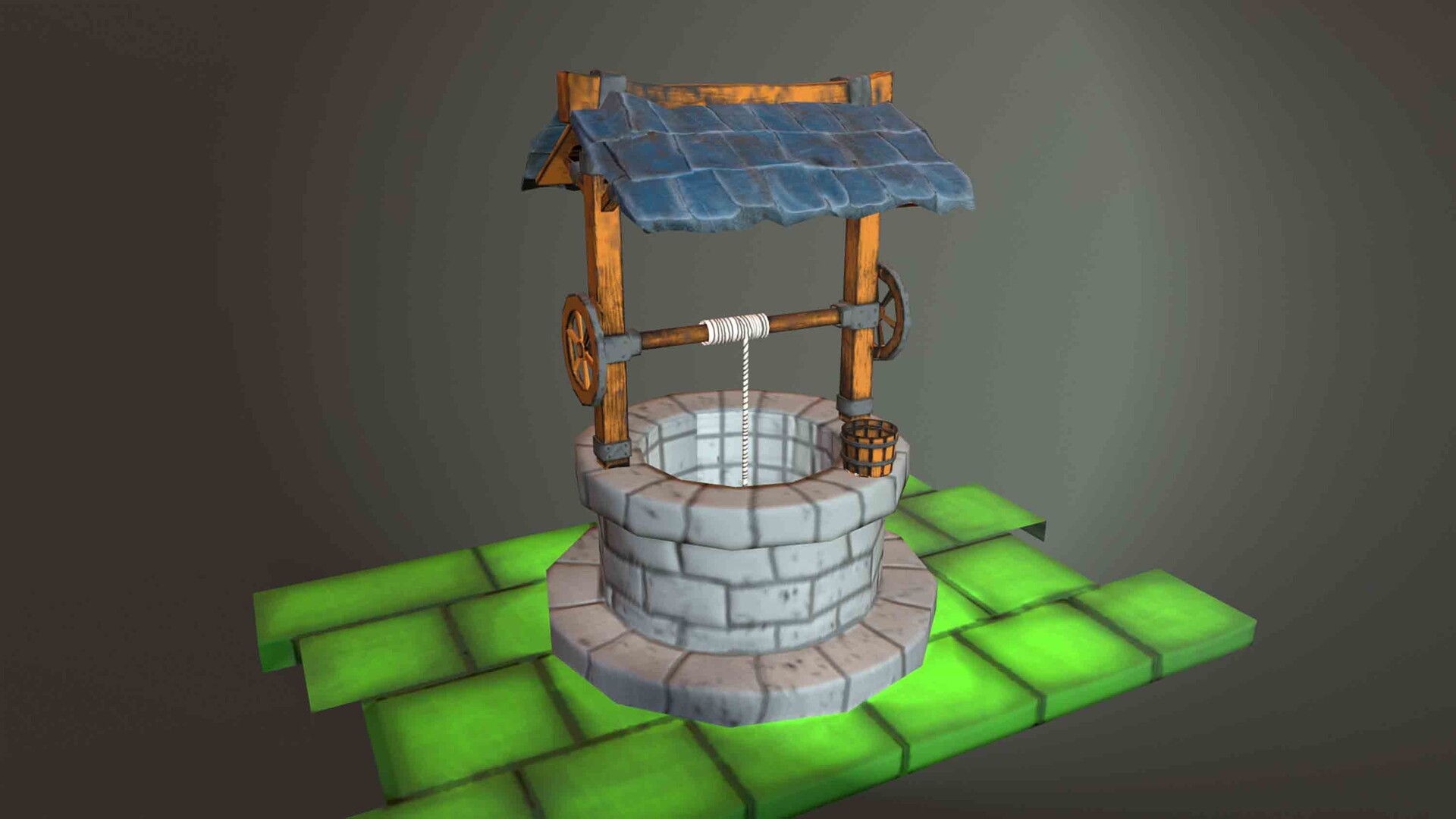 ArtStation - Stylised Well