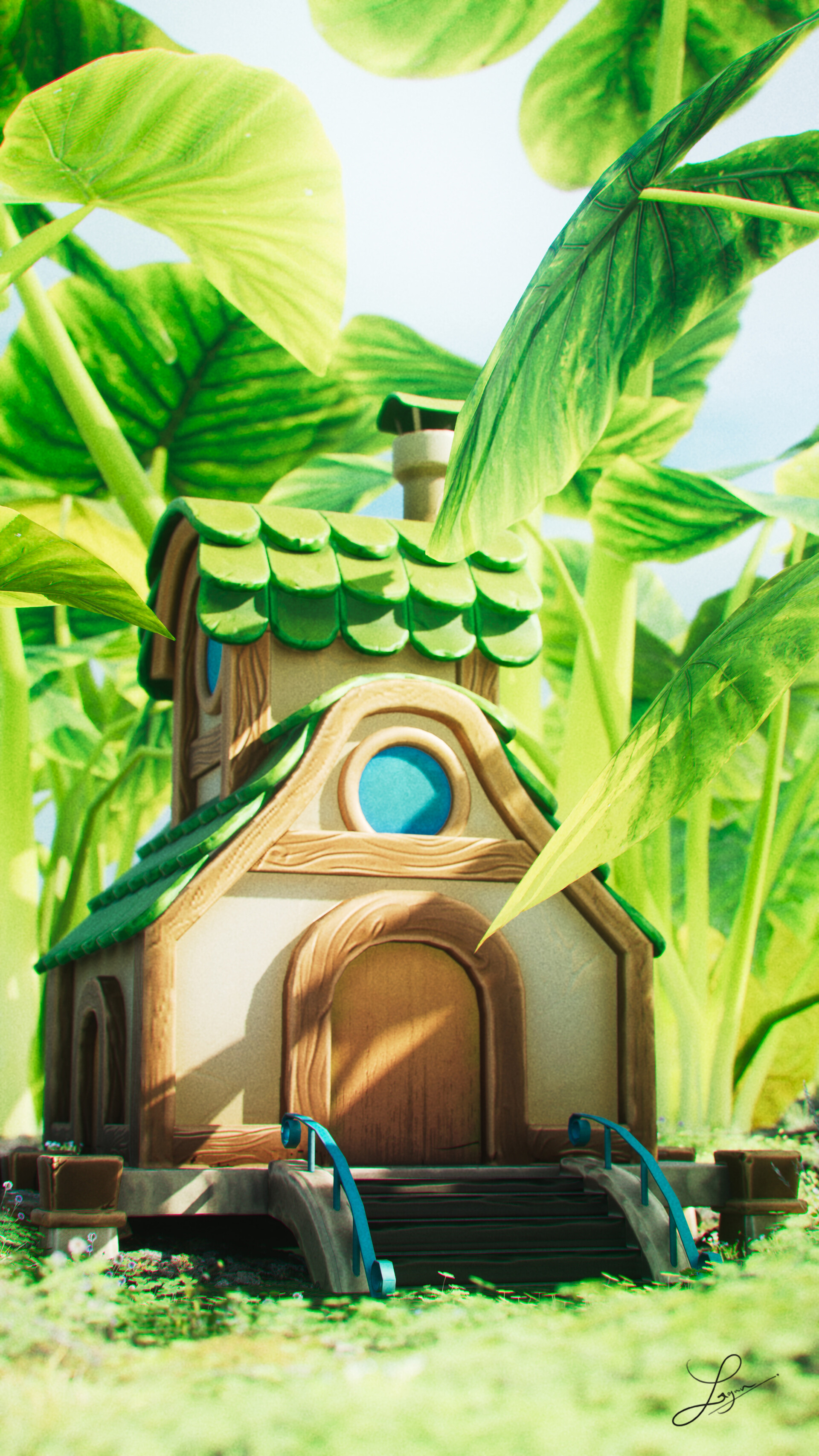 ArtStation - Stylized House