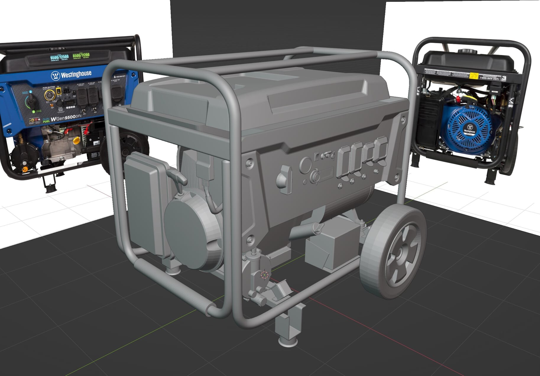 Haizar Ahmad - 3D-Low Poly Generator