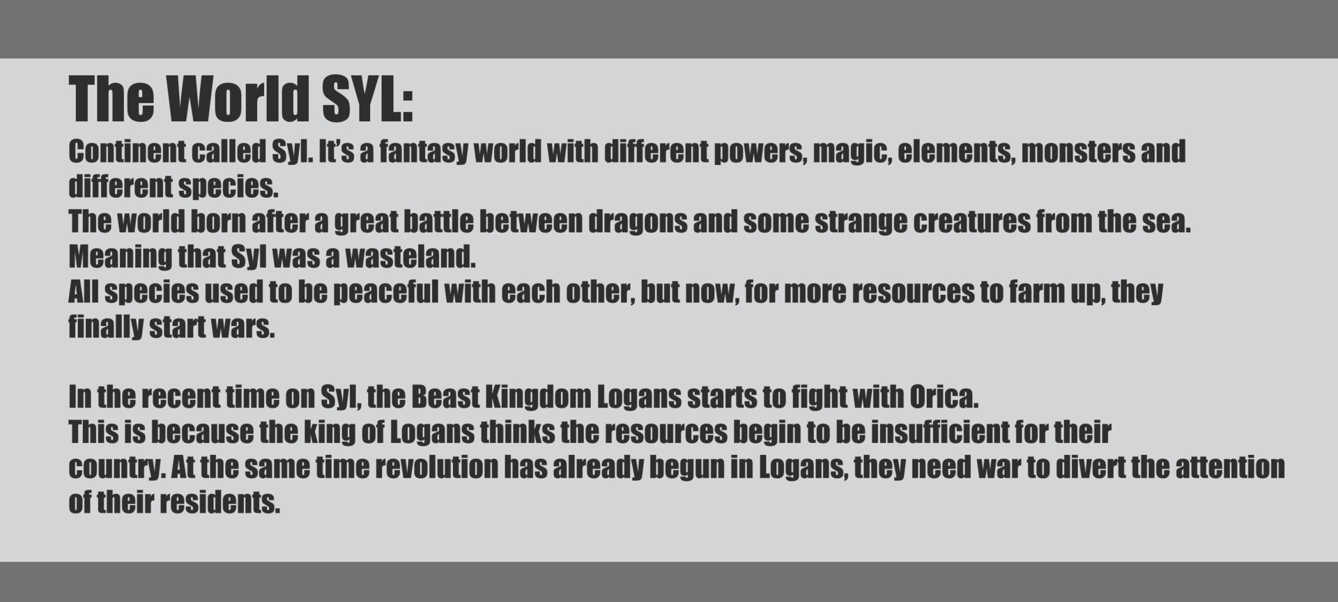 ArtStation - SYL Game World