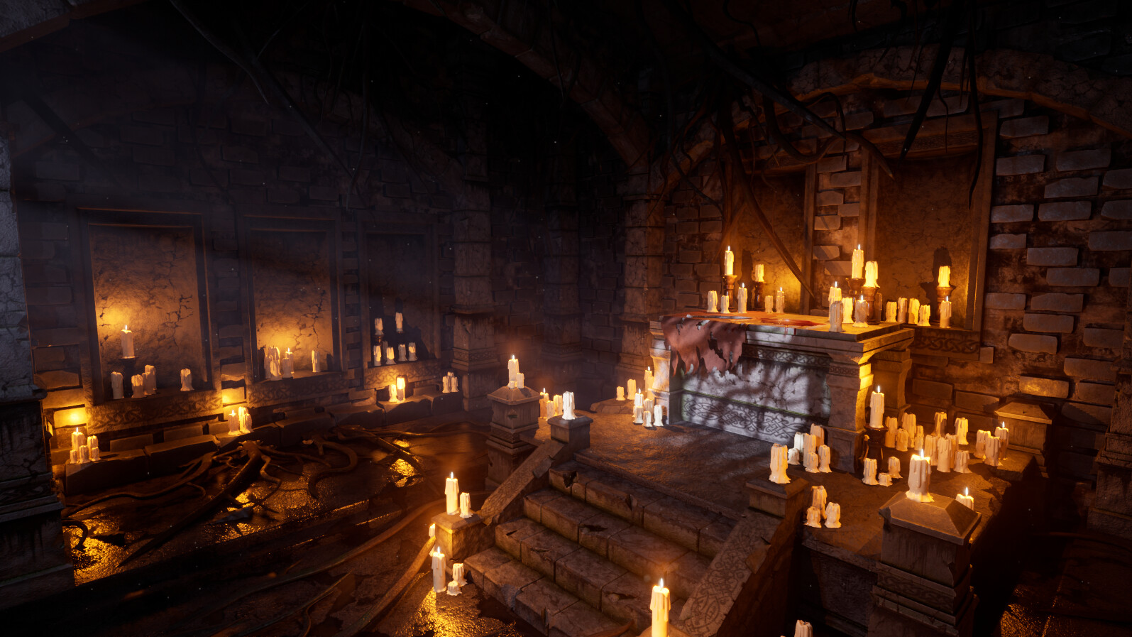 ArtStation - Overgrown Crypt Ritual