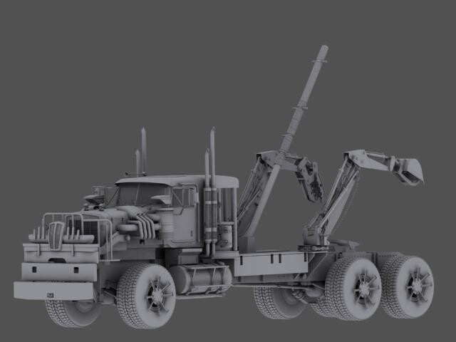 ArtStation - Furiosa War Rig WIP II