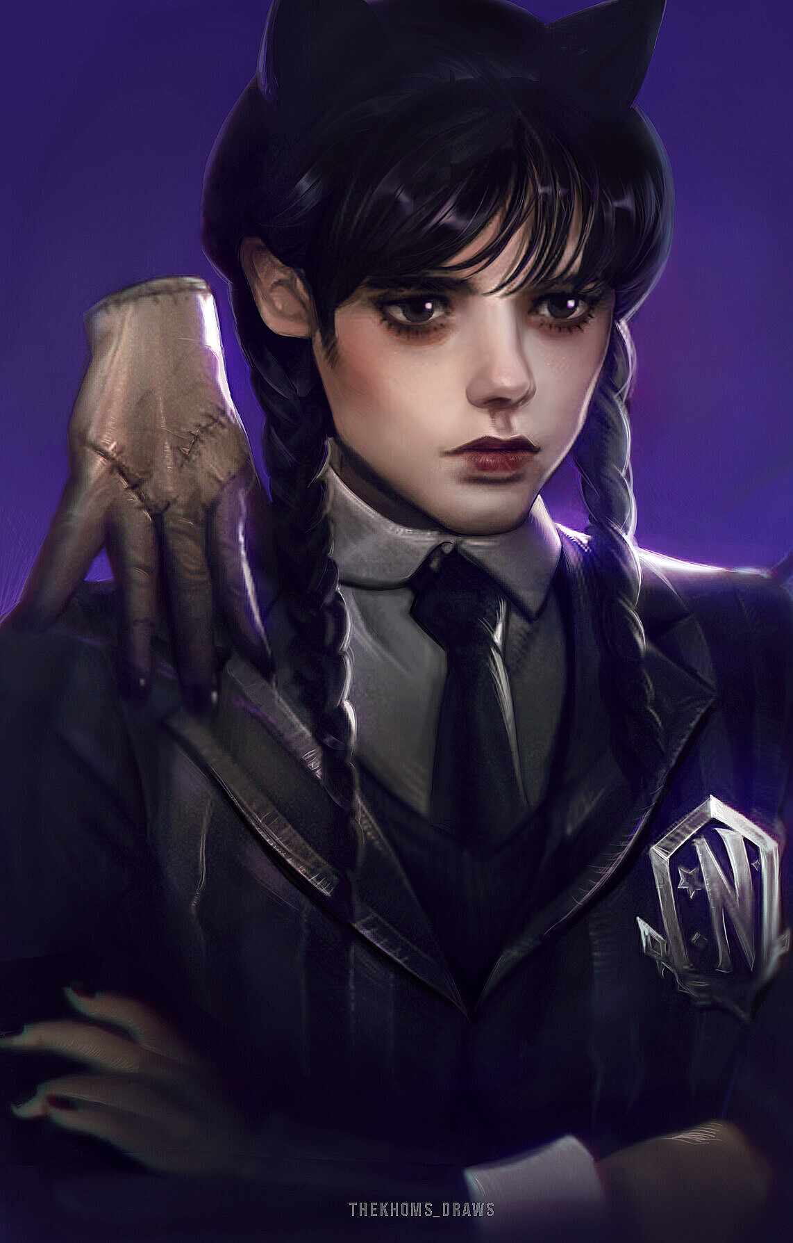 ArtStation - Wednesday Addams Fanart
