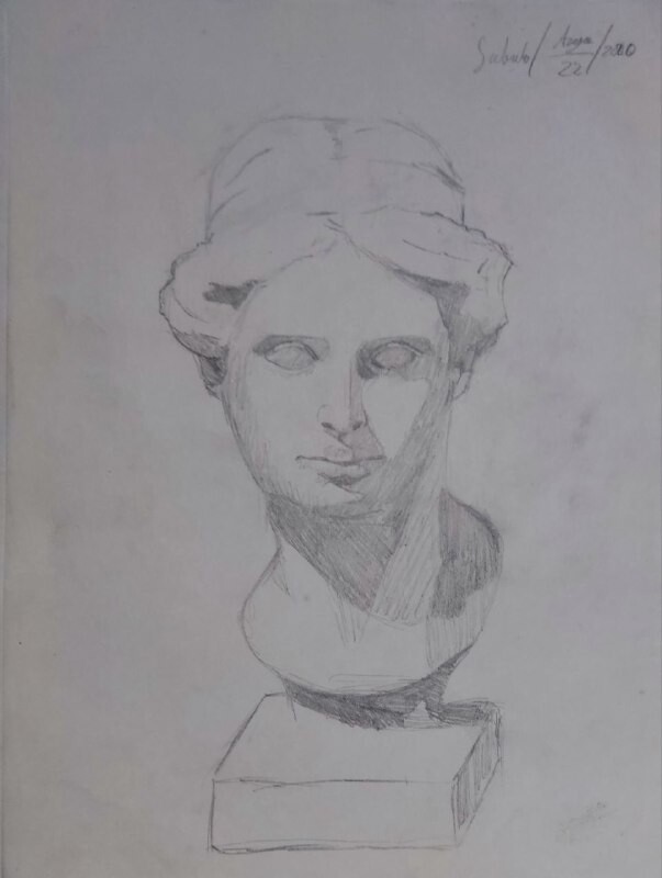 ArtStation - Greek bust