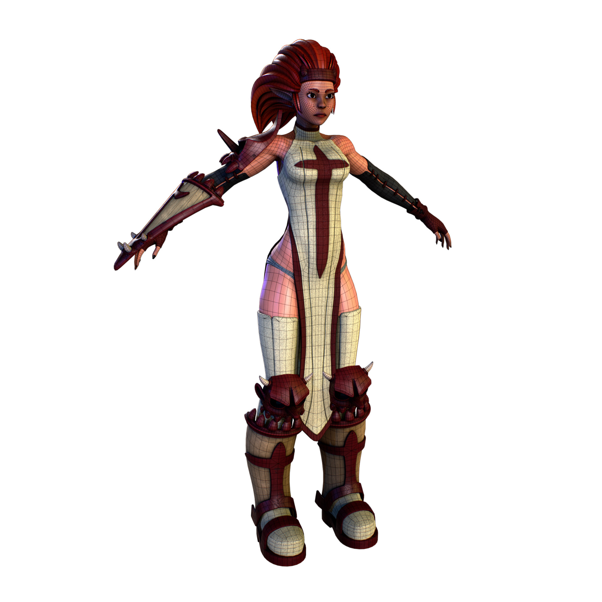 SkaDi - Iop Female (Dofus/Wakfu)