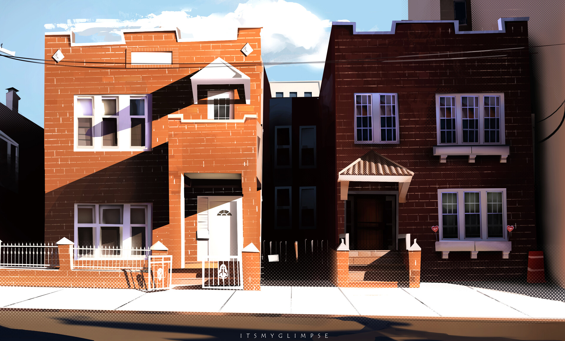 ArtStation - Summer street