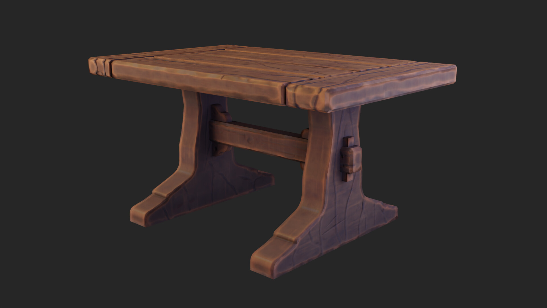 ArtStation - Stylized Table