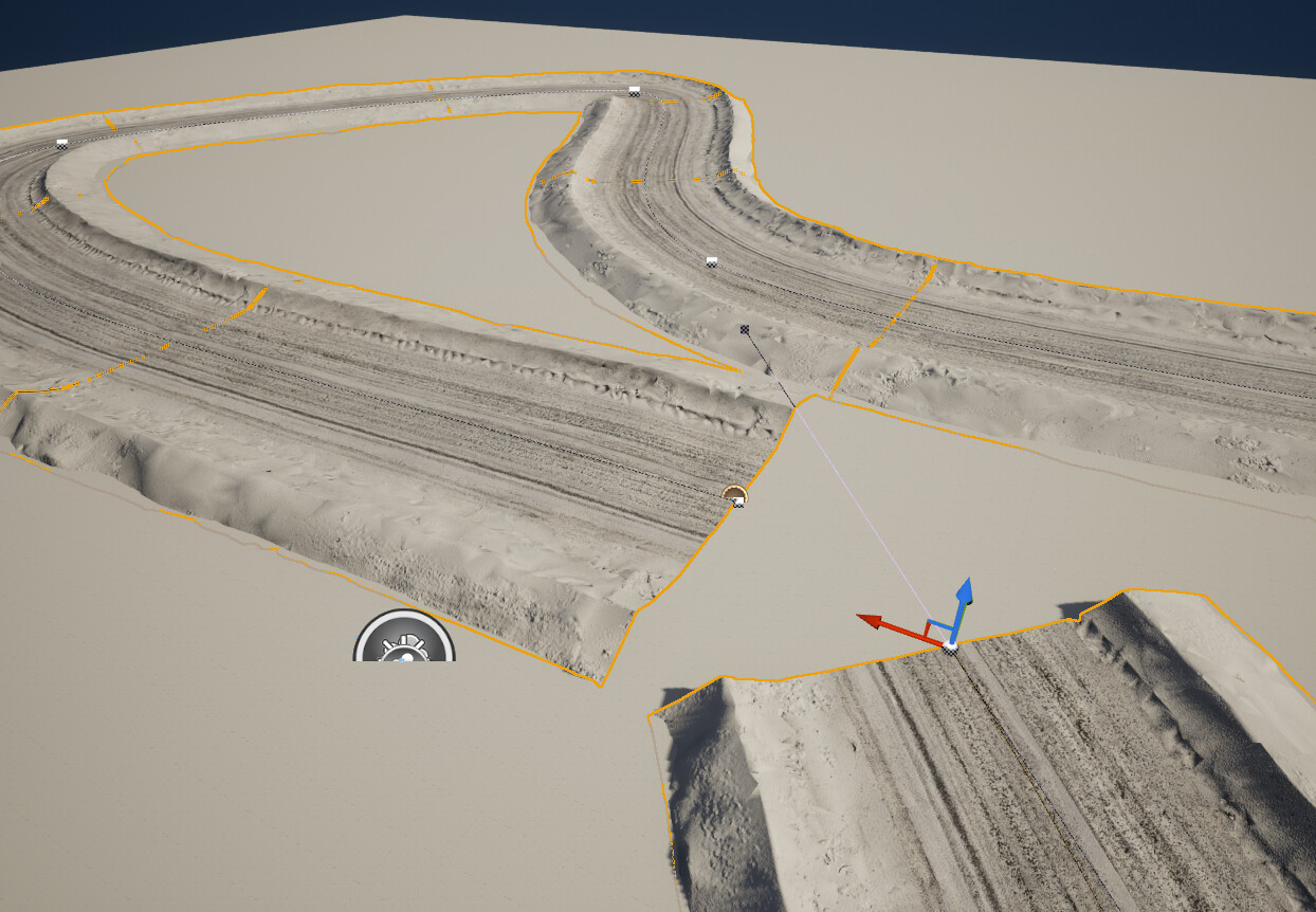 ArtStation - Modular and auto size Spline Mesh