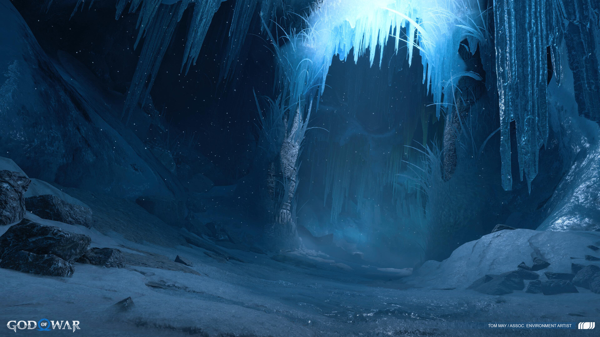 Tom May - GoW Ragnarok - Frozen Caverns
