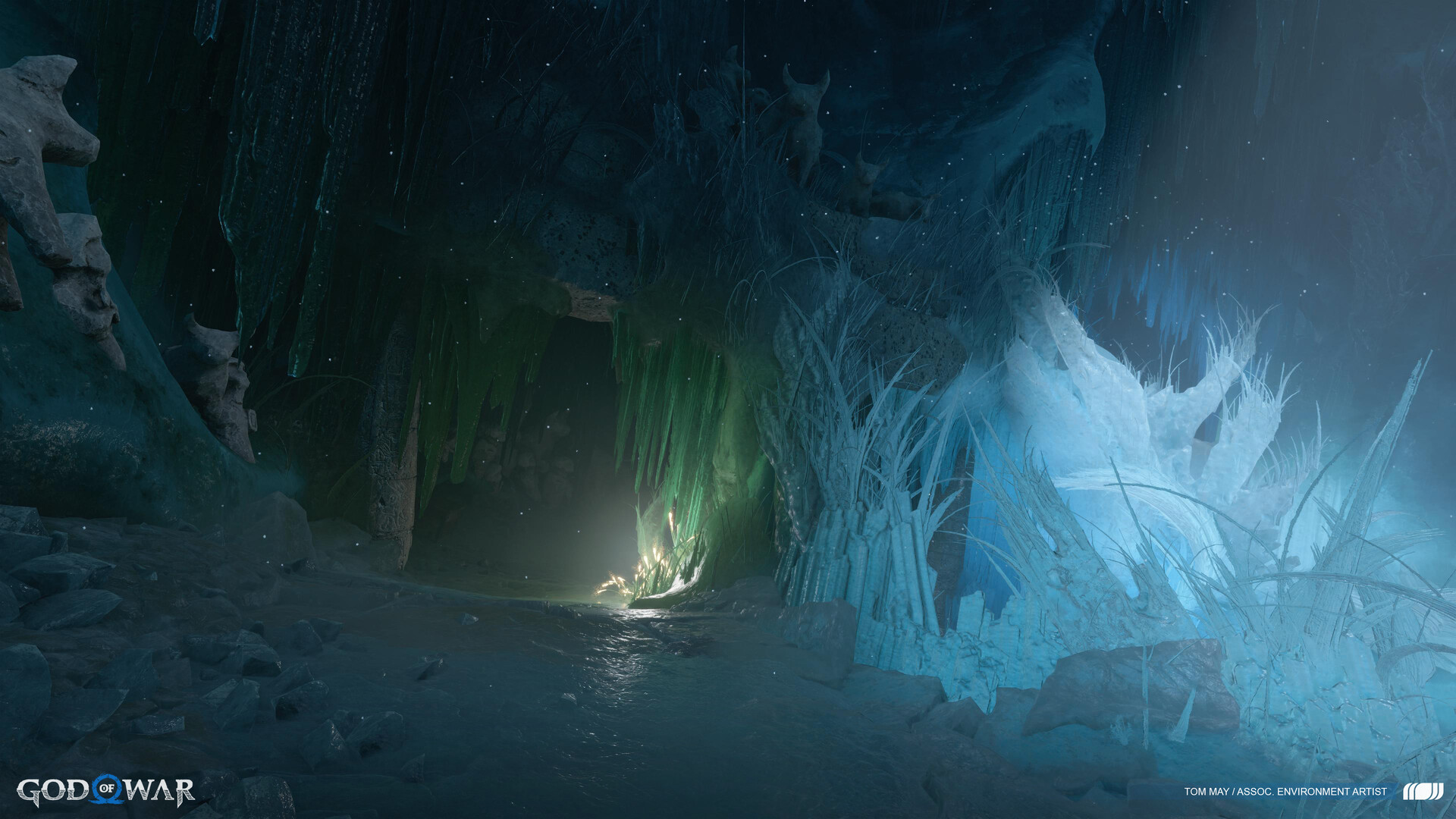 Tom May - GoW Ragnarok - Frozen Caverns