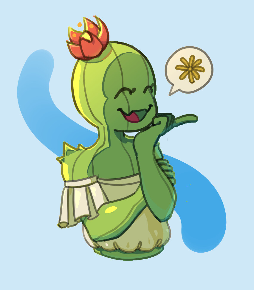 ArtStation - Zowi the Cactus