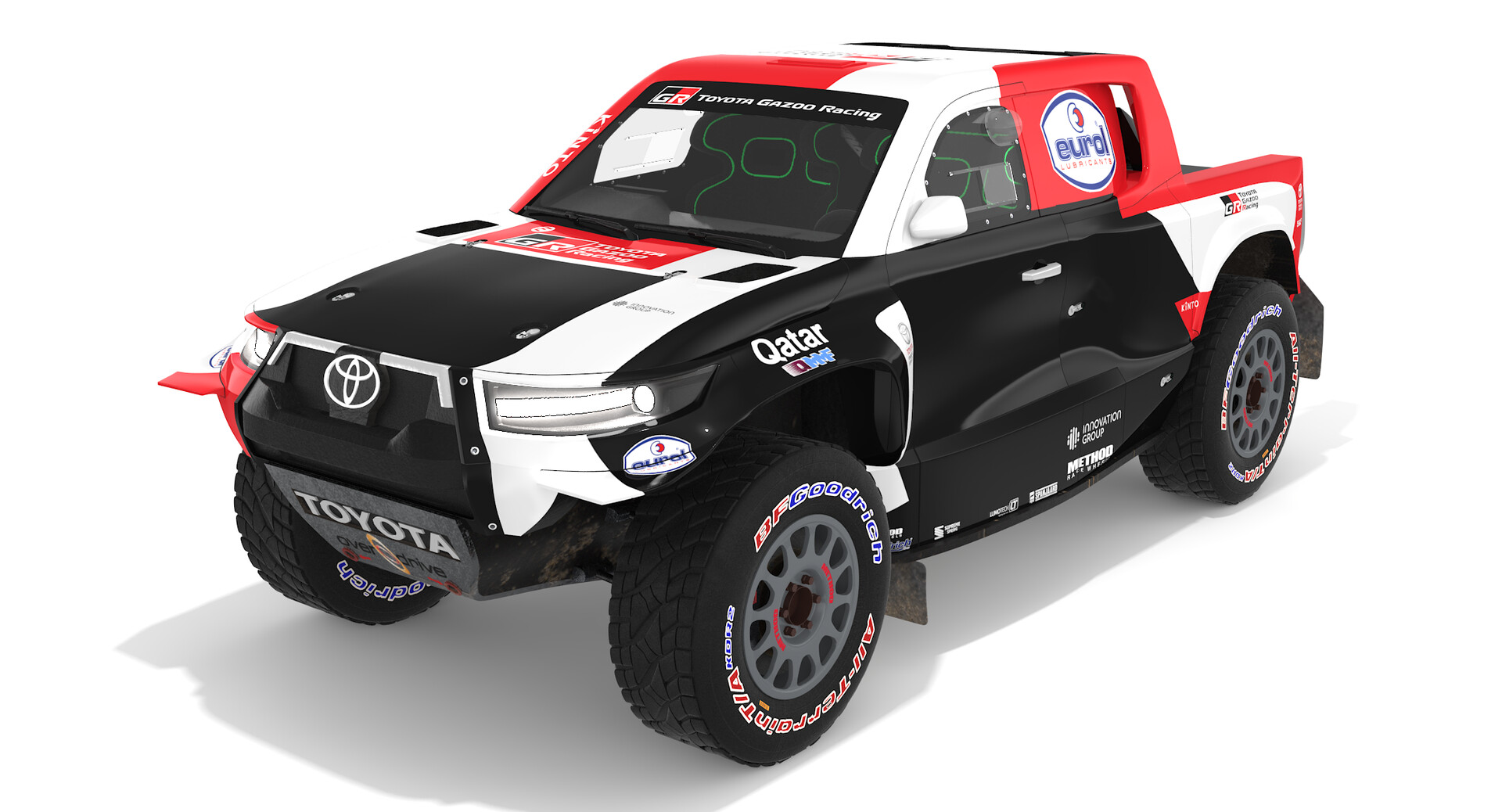 RaceArt by S_and_O - 3D model Toyota Hilux Dakar Rally