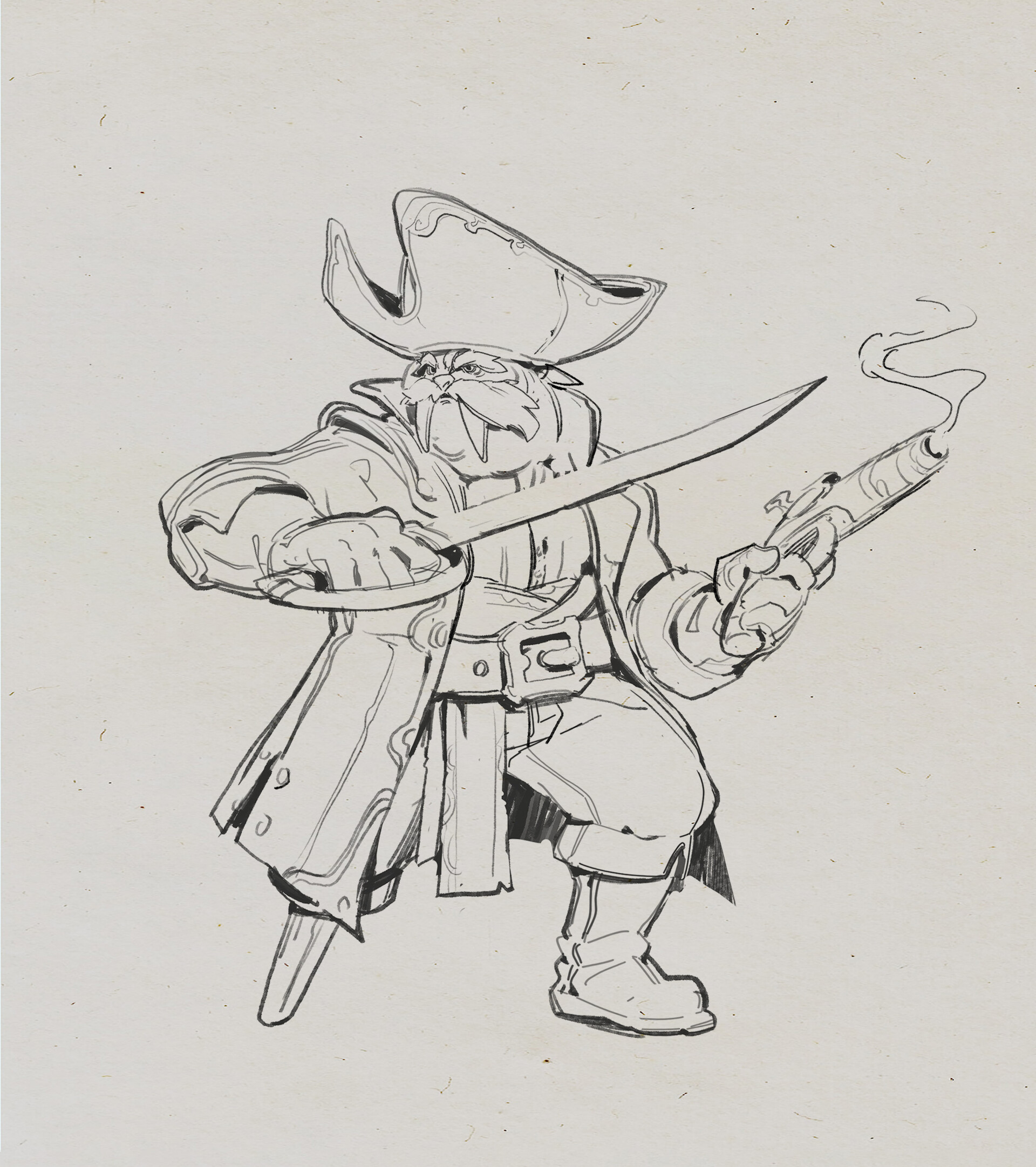 ArtStation - Weekly Hangout - Pirate Captain