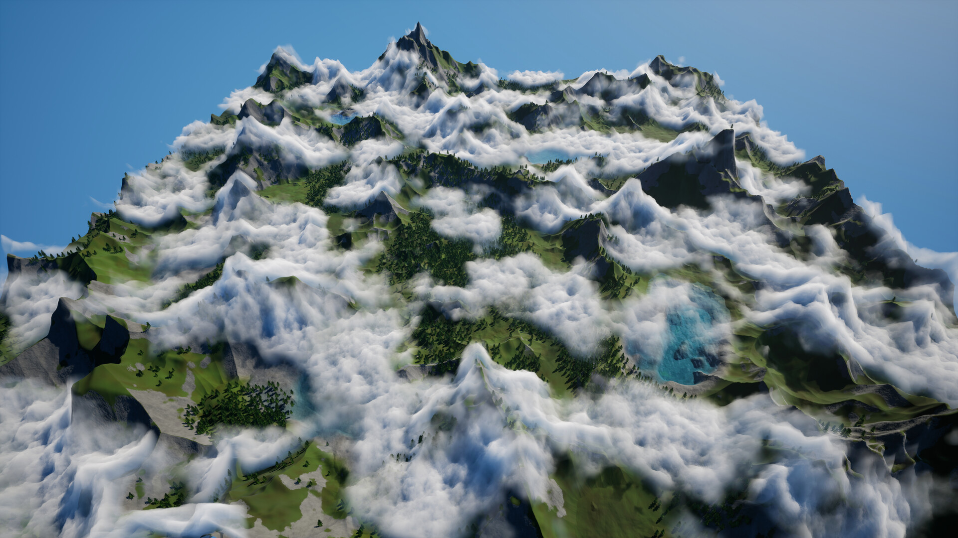 Isaac McLelland - Cloudscapes - UE5 Volumetric Clouds