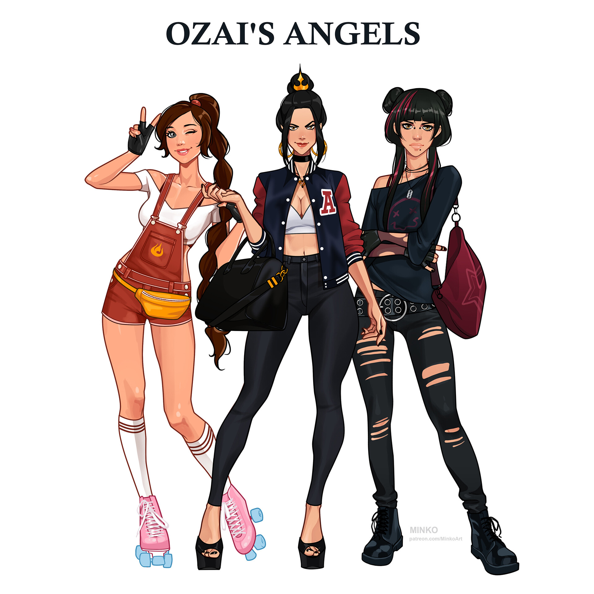 ArtStation - Ozai's angels
