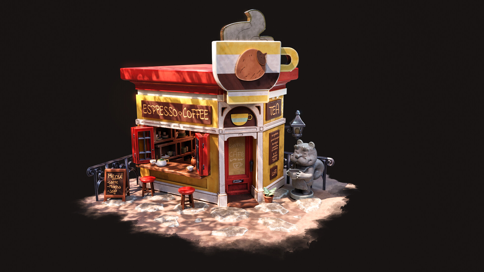 ArtStation - Coffee Shop