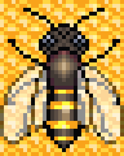 ArtStation - Pixel Honey Bee