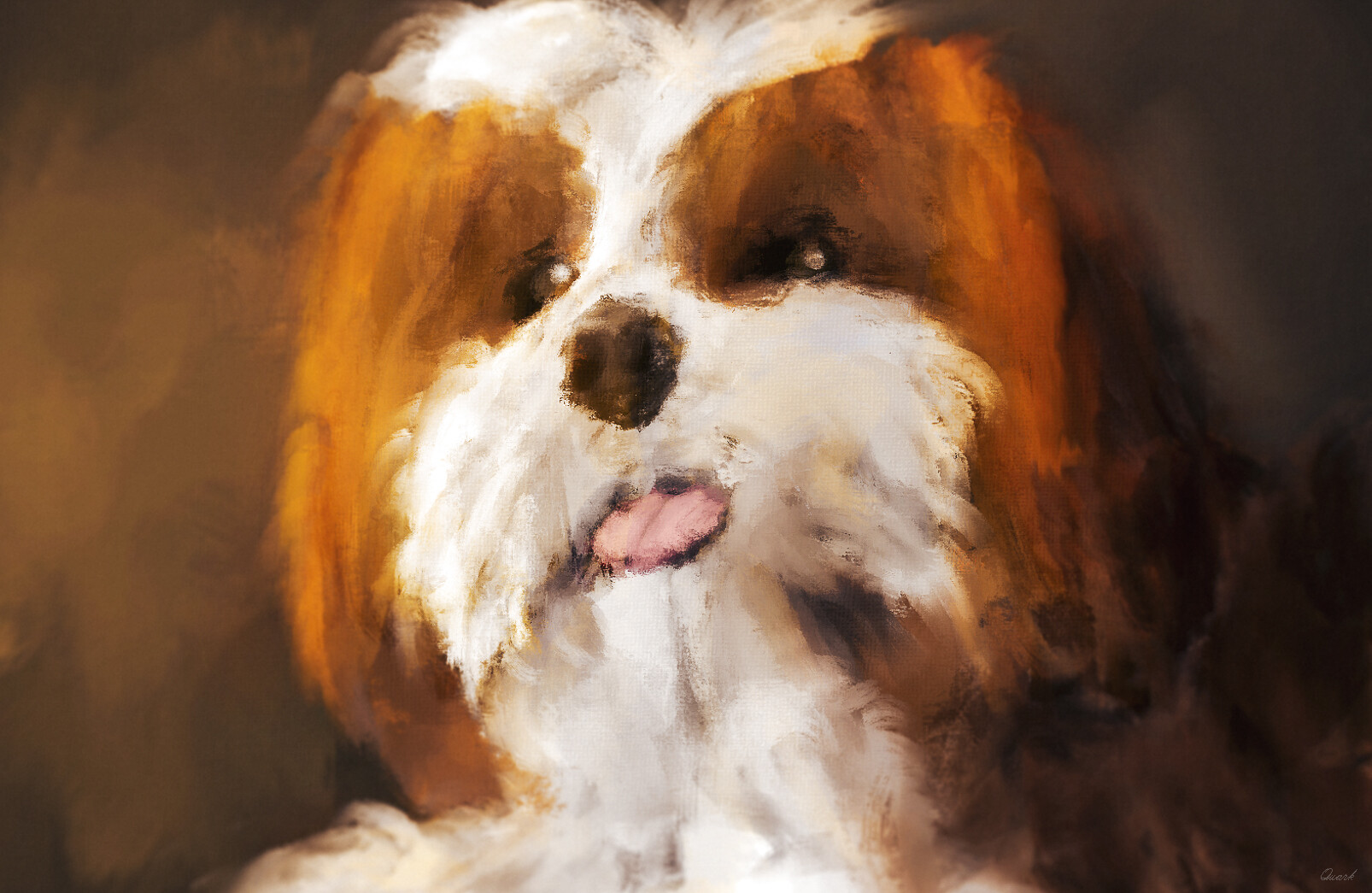 ArtStation - Pet Portrait of my dog