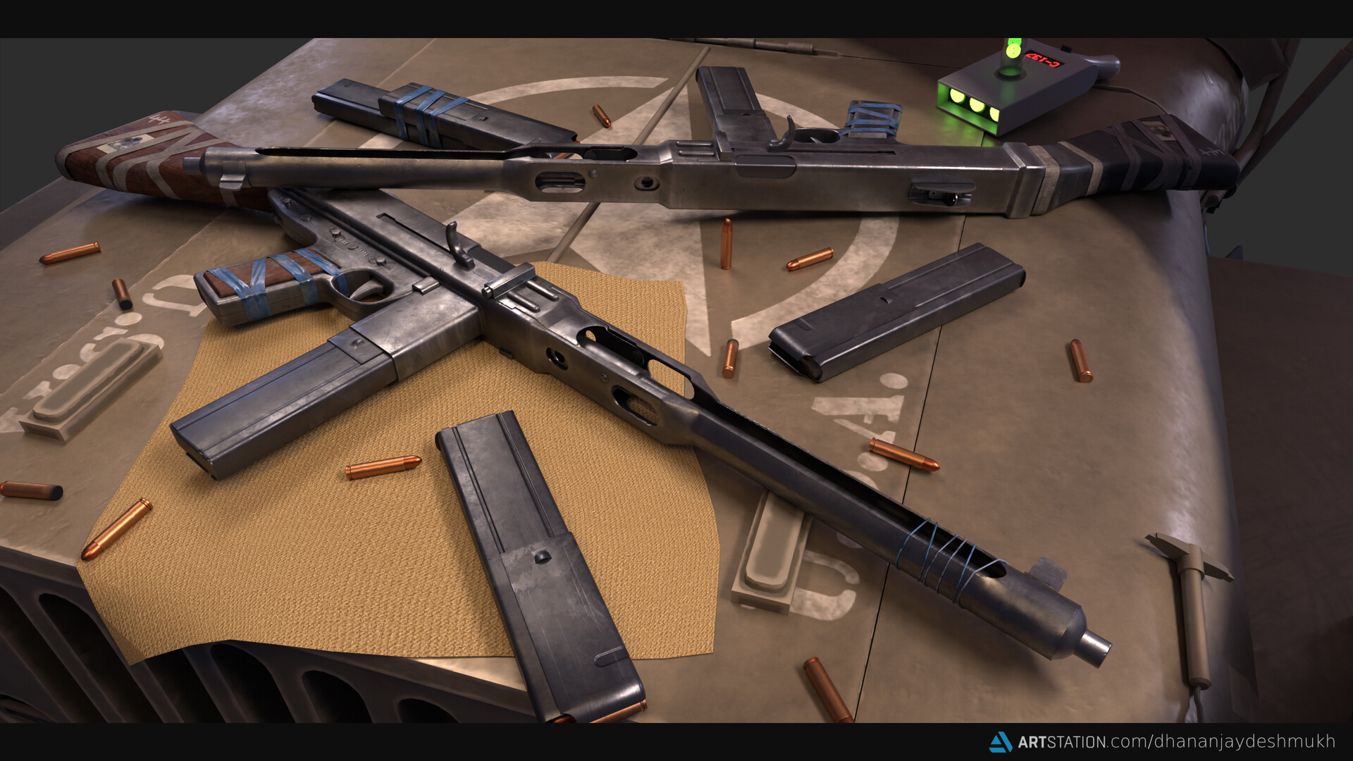 ArtStation - Hyde Carbine-1944