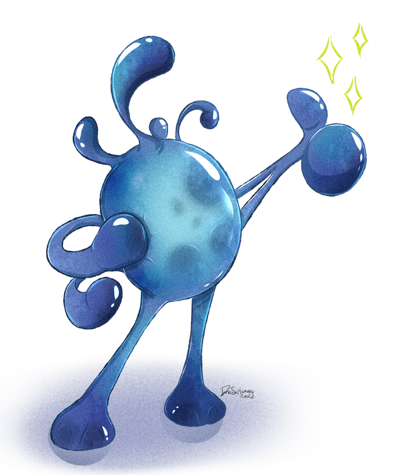 Victoria Gustavsson - Splat from a strage world (fanart)