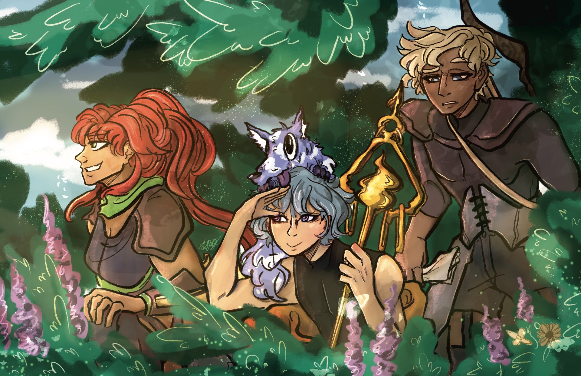 ArtStation - Heavy Burden Illustrations