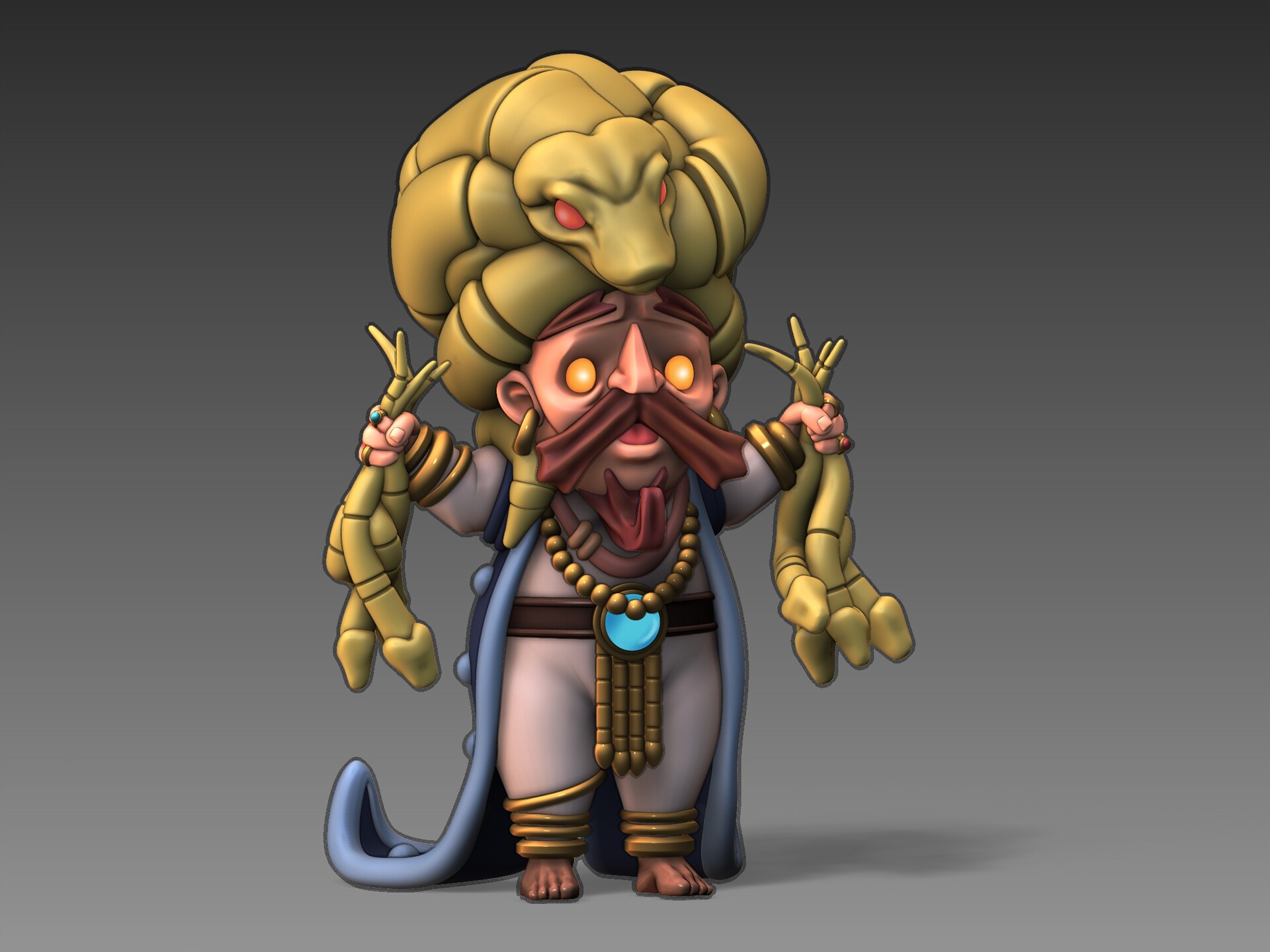 ArtStation - Snake Handler