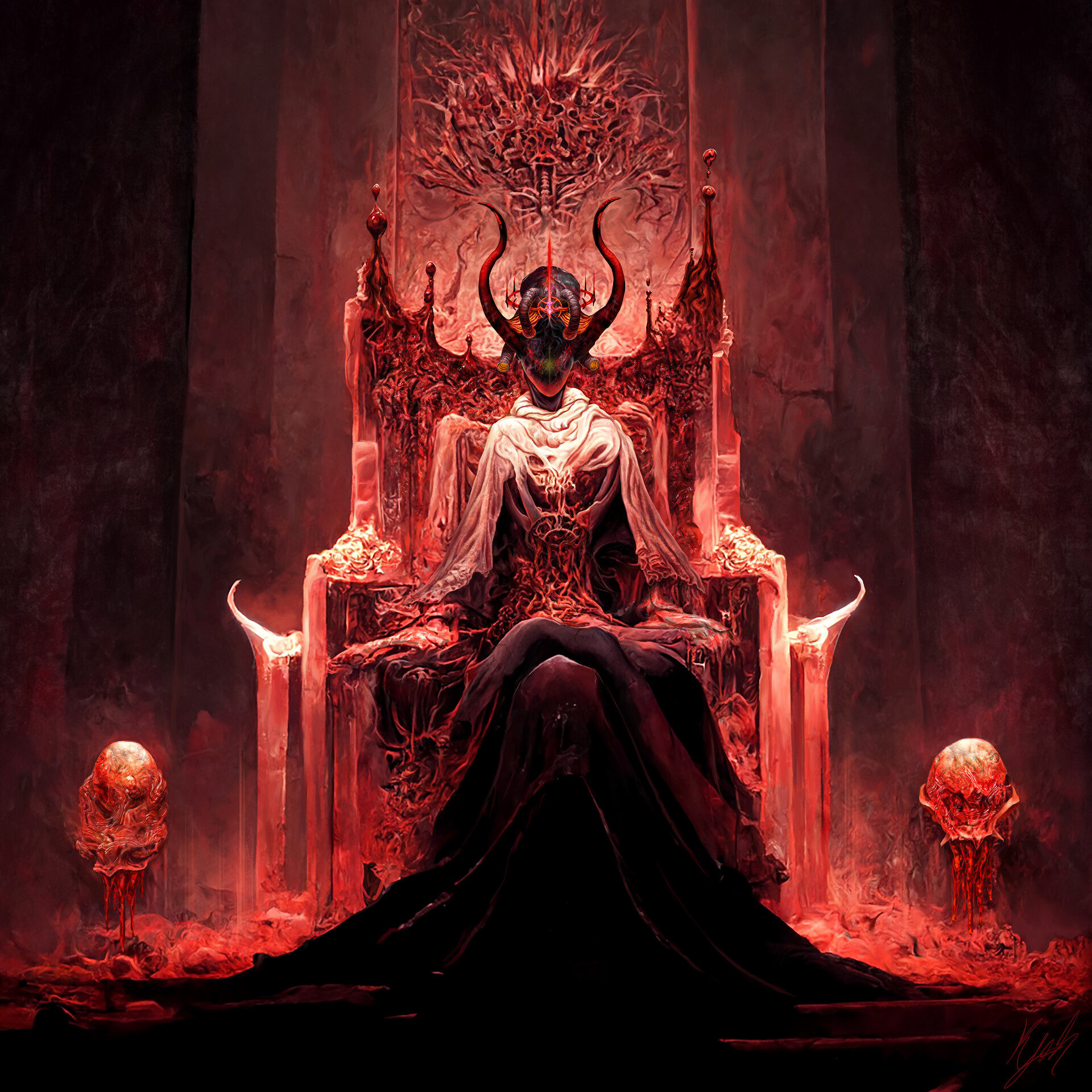 ArtStation - Queen of Flesh and Blood