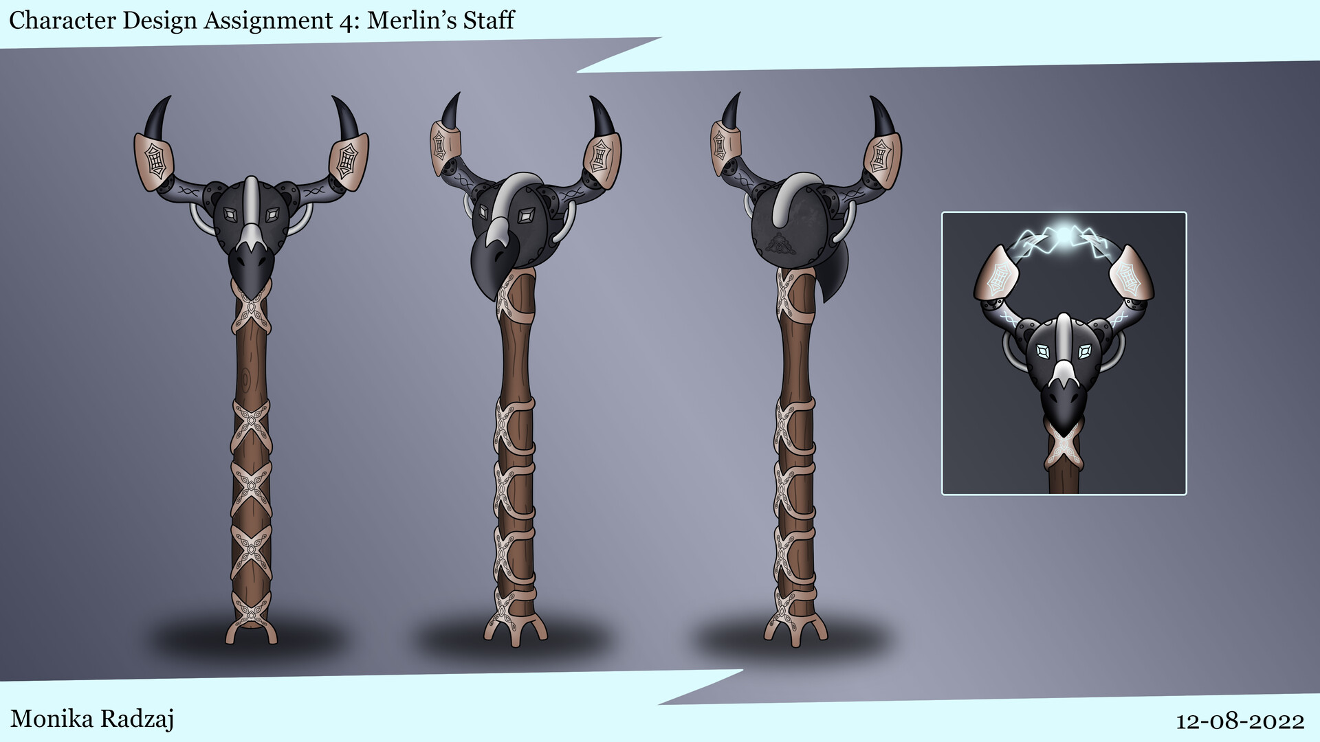ArtStation - Mad Scientist Merlin (Weapon and Character Design)