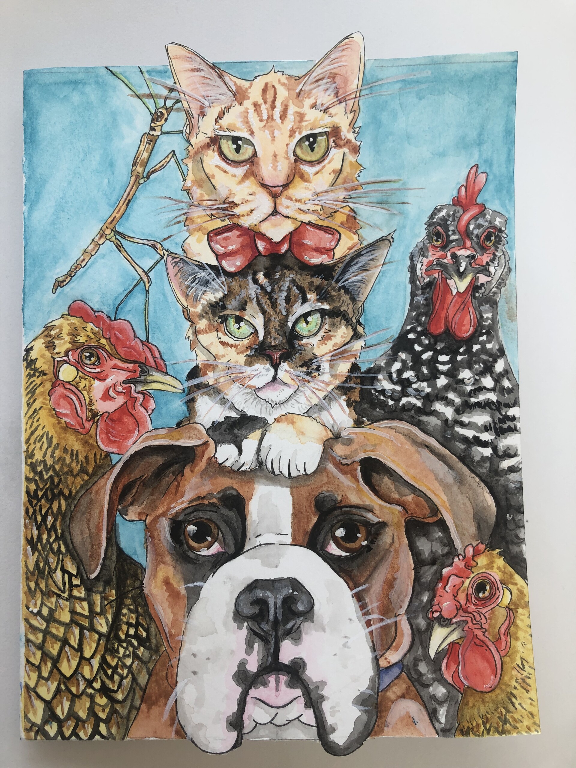 ArtStation - The Farm Animals